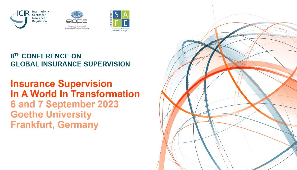 Global Insurance Supervision conference: Insurance supervision in a ...